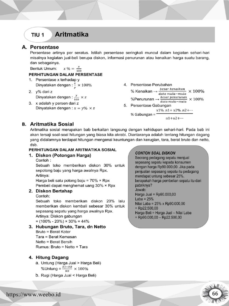 MATERI TIU NUMERIK | PDF