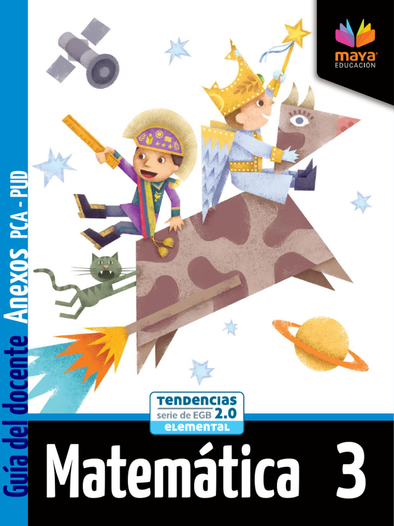 Guia Matematica 3 EGB Docente-Anexos | PDF