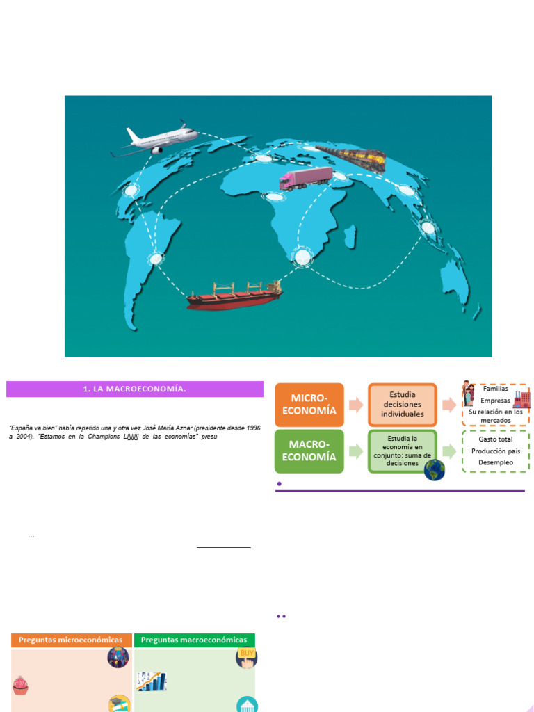 Unidad 6. Los Indicadores Econ-Micos (1 - Bachillerato 22-23) | PDF