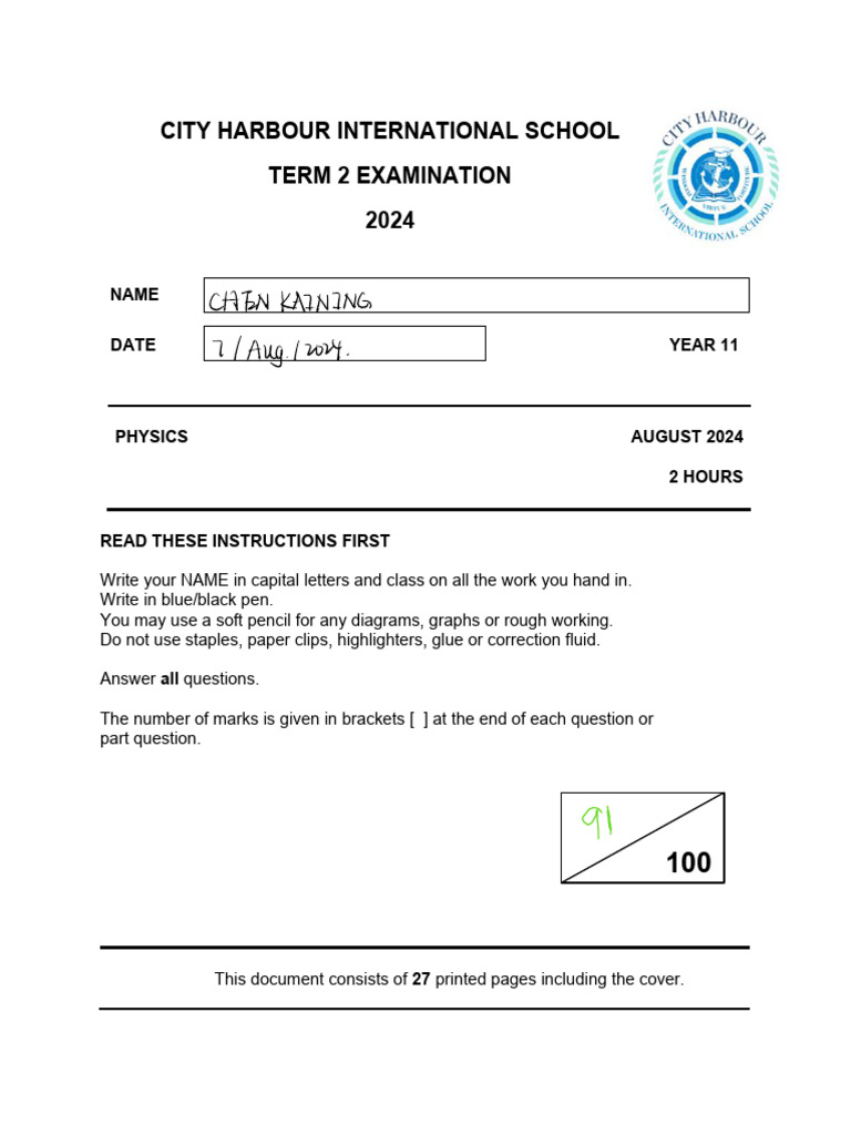 Y11 Physics | PDF