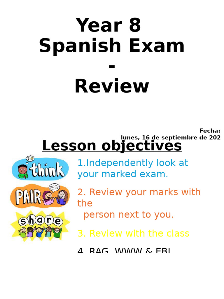 Year 8 Reading and Writing EOY Exam Feedback | PDF