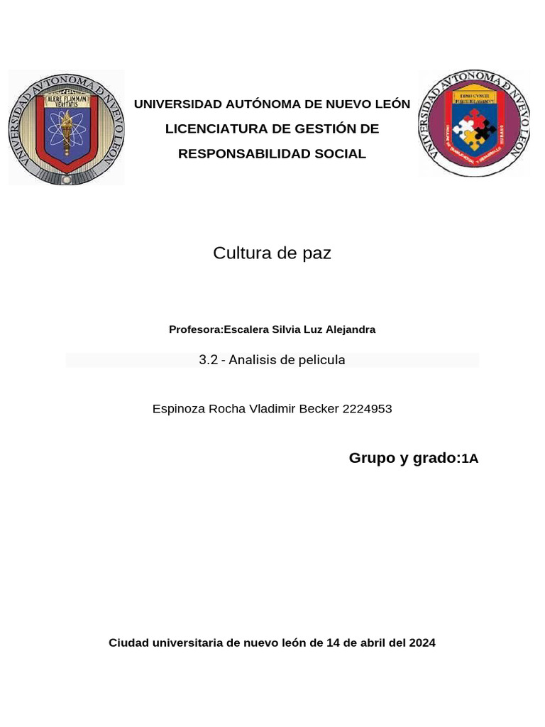 3.2 - Analisis de Pelicula | PDF