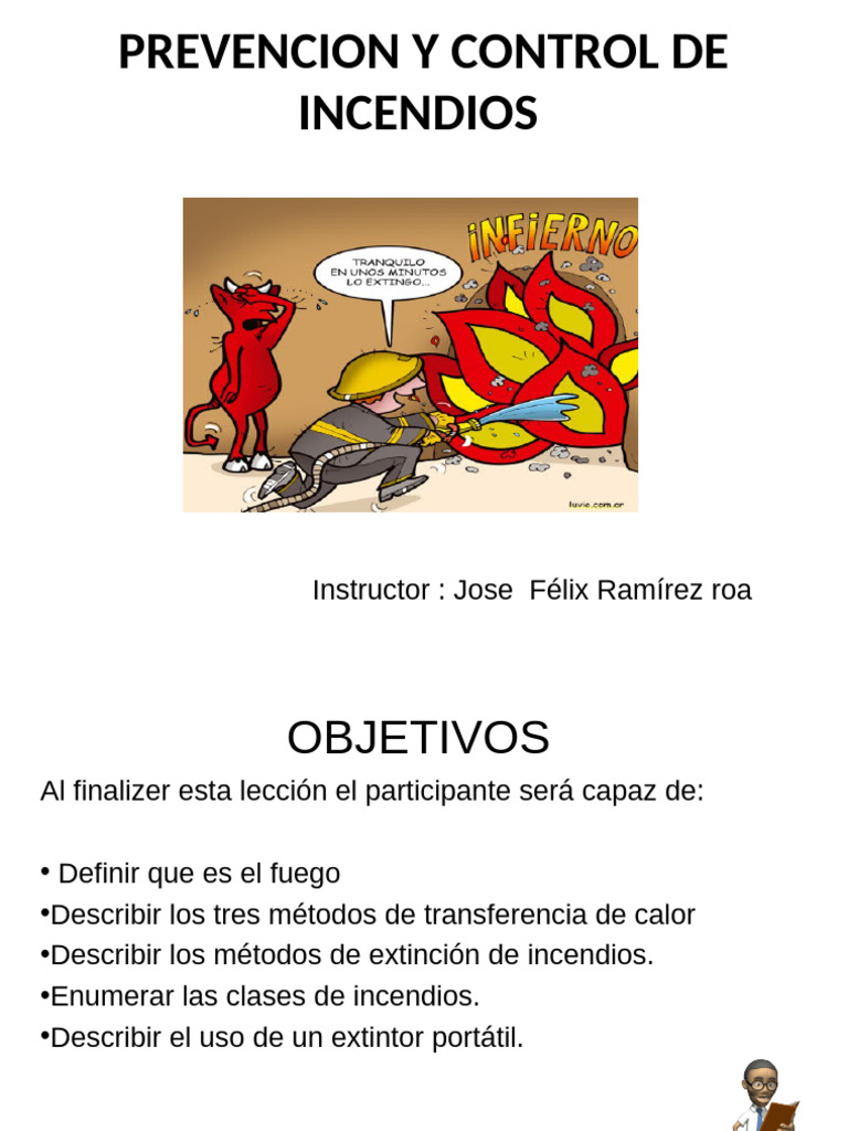 Prevencion y Control de Incendios | PDF | Calor | Combustión