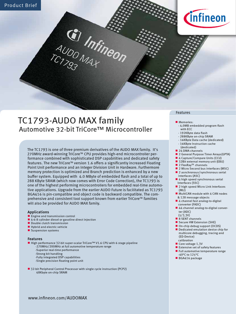 TC1793-Product Brief | PDF