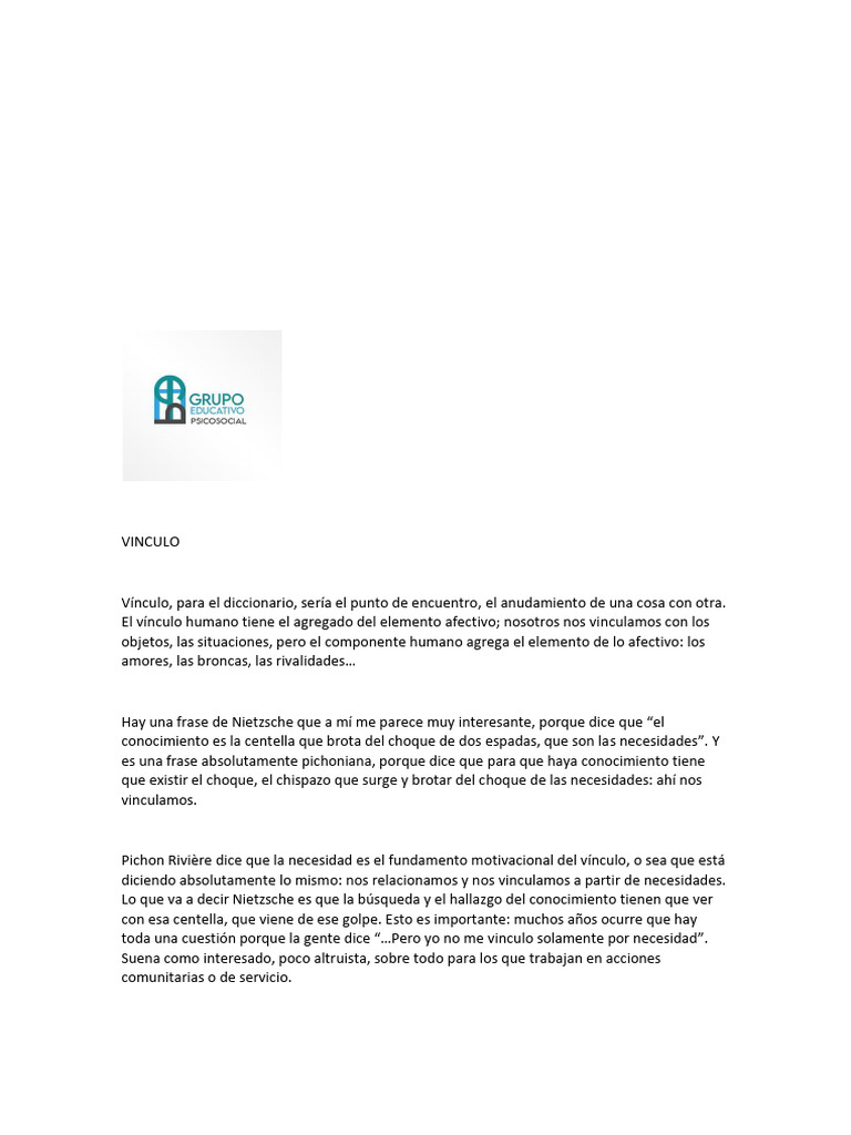 10 Vinculo Roles Ecro | PDF