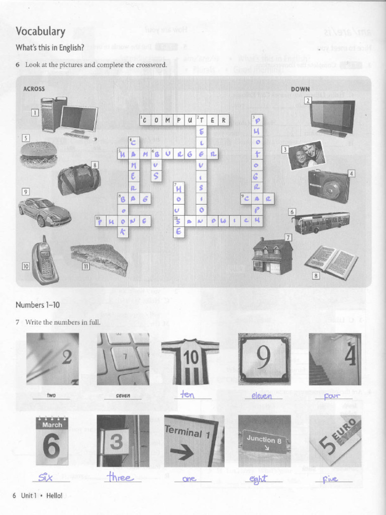Workbook Pages 6 & 7 | PDF