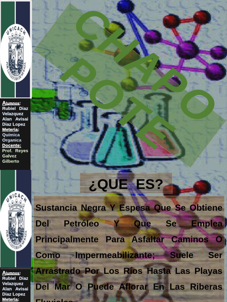 Chapopote Quimica Organica | PDF