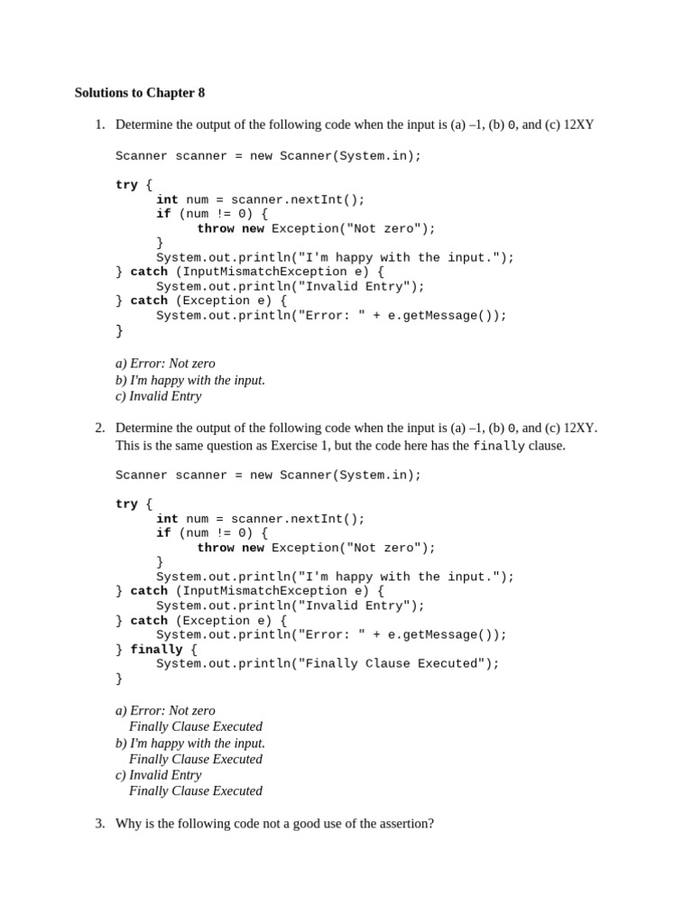 solutions-ch08 | PDF