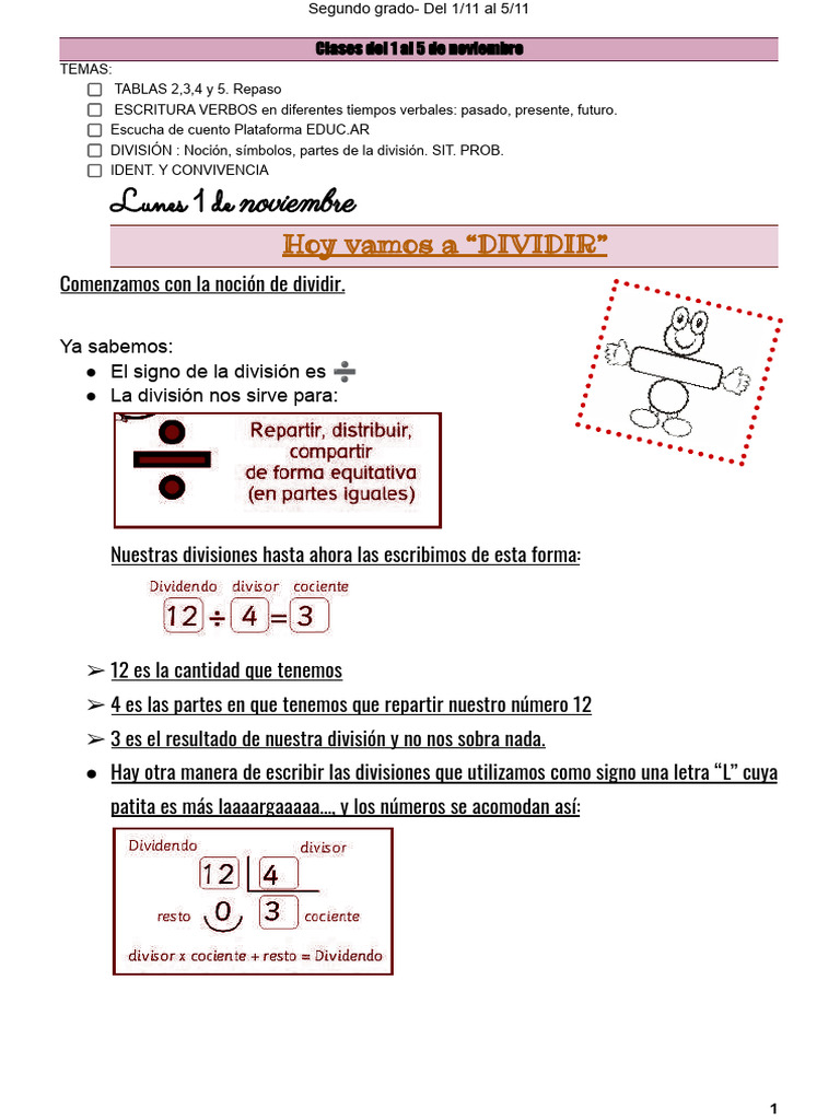 Clases 1 - 11 Al 5 - 11 | PDF