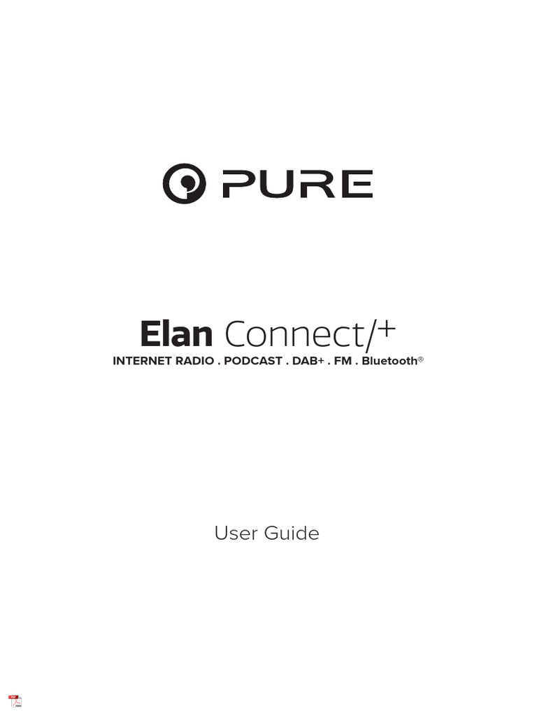 Pure Elan Connect Manual | PDF | Equalization (Audio) | Frequency ...