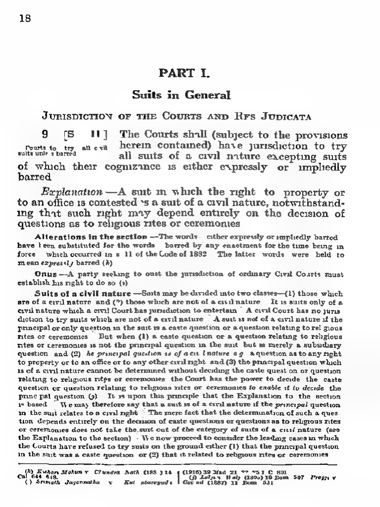 Suits in General | PDF