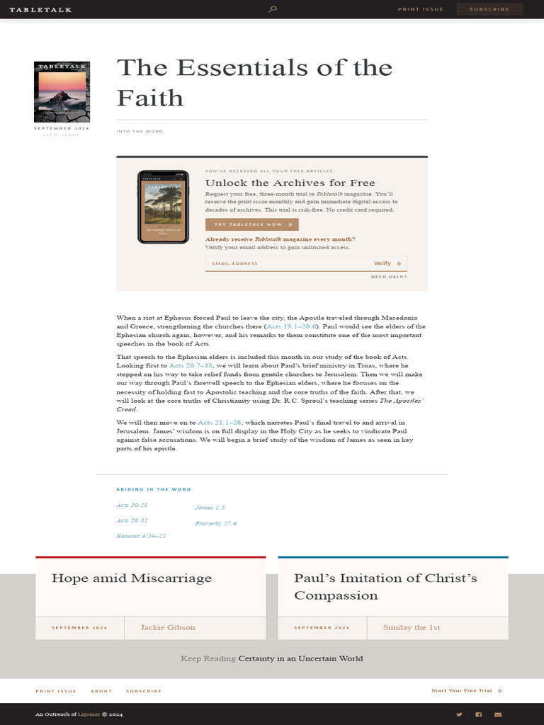 The Essentials of The Faith | PDF | Paul The Apostle | Acts Of The Apostles