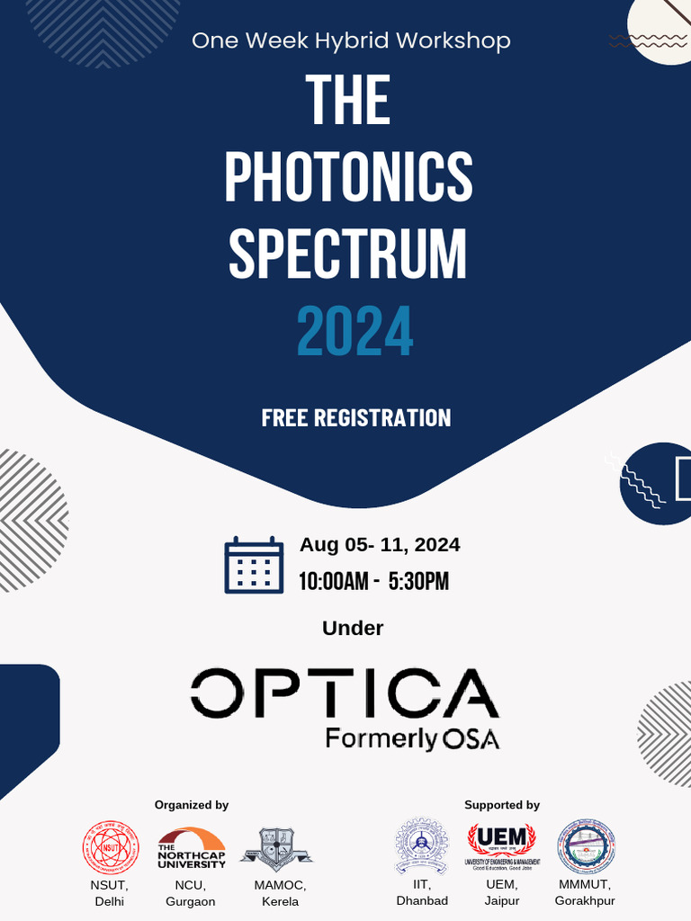 Brochure - The Photonics Spectrum 2024 | PDF | Photonics | Ultrashort Pulse