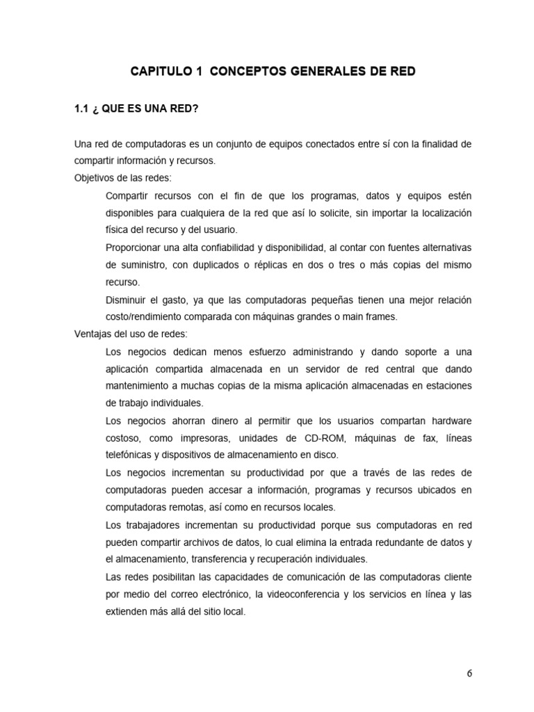 Conceptos de Red | PDF