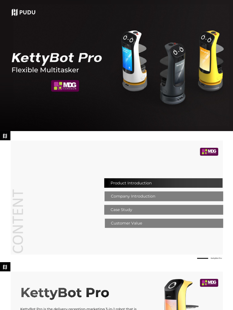 KettyBot Pro 2024 - MDG Conosur | PDF