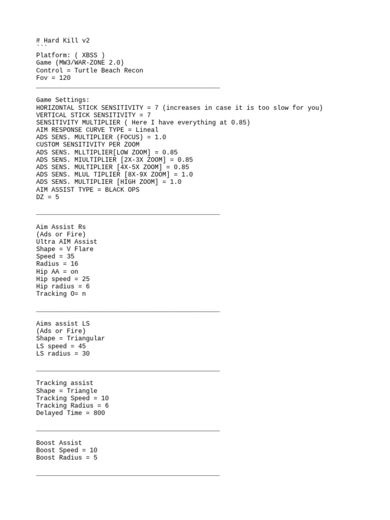 Ronin Hard Kill V2 | PDF