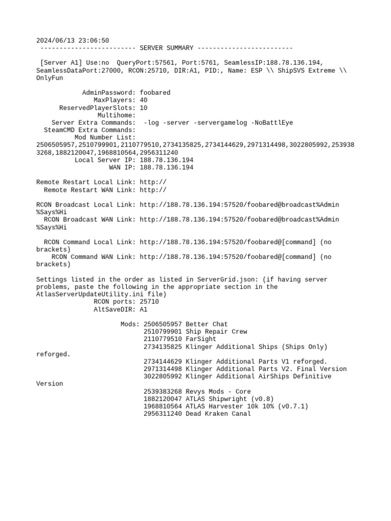 !server Summary | PDF