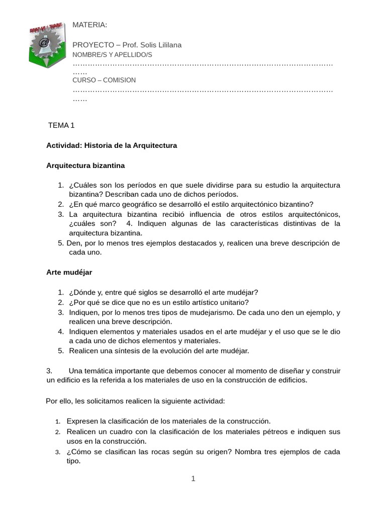 Proyecto 6 | PDF