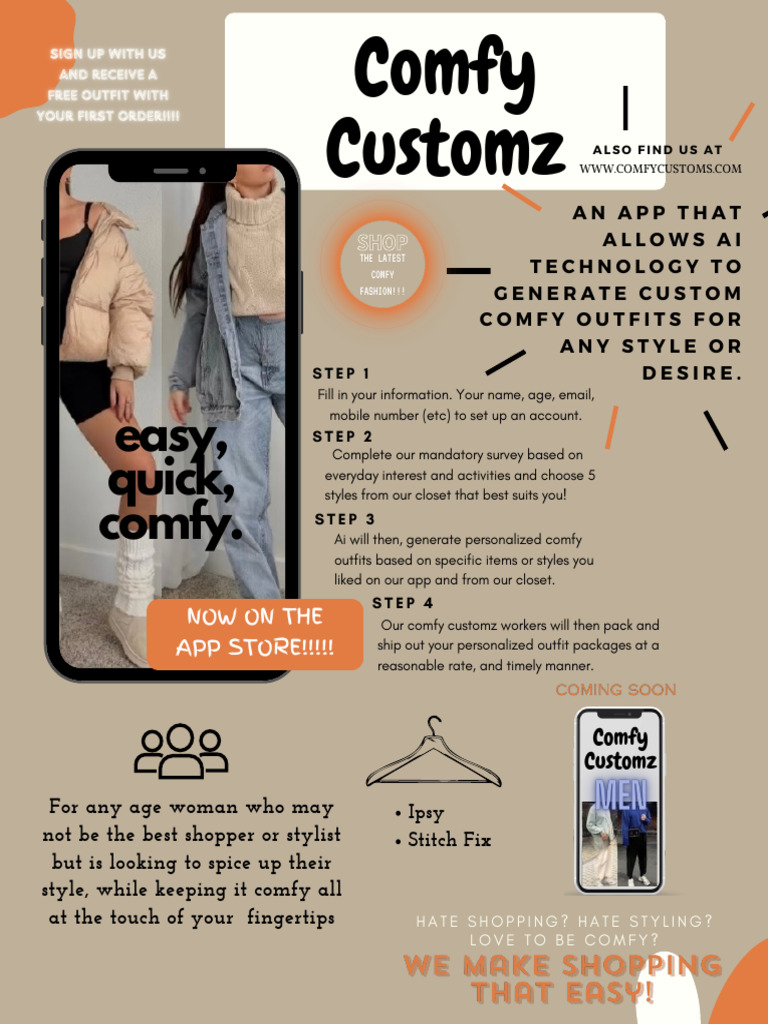Comfy Customz | PDF