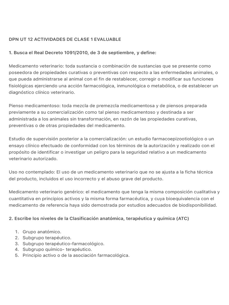 DPN Ut 12 Actividades de Clase 1 Evaluable | PDF