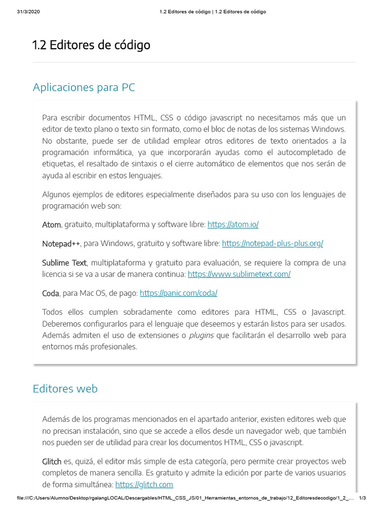 1_2_Editores_de_código | PDF