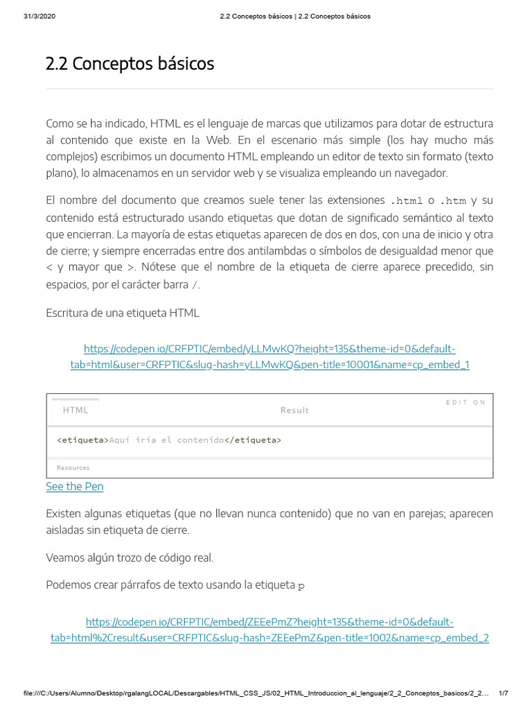 2 2 Conceptos Básicos | PDF