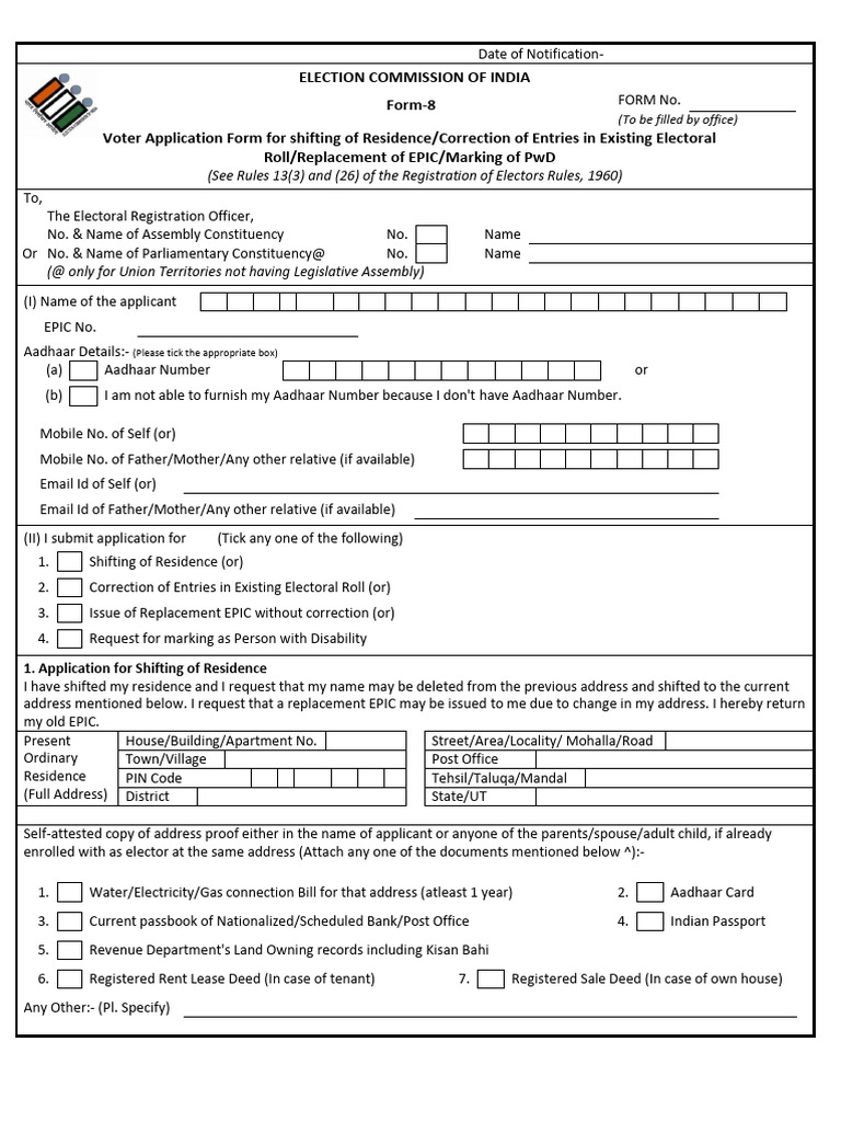 Form 8 | PDF