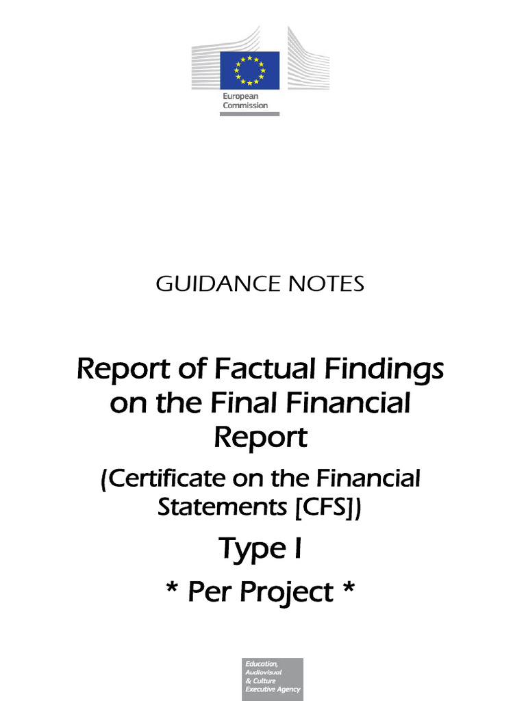 CFS - Type I - Per Project - EN - 1 | PDF