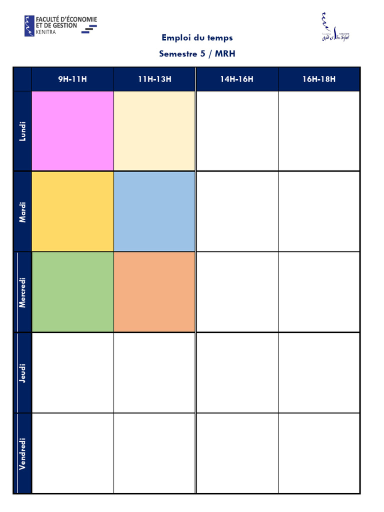 Semestre 5 MRH | PDF