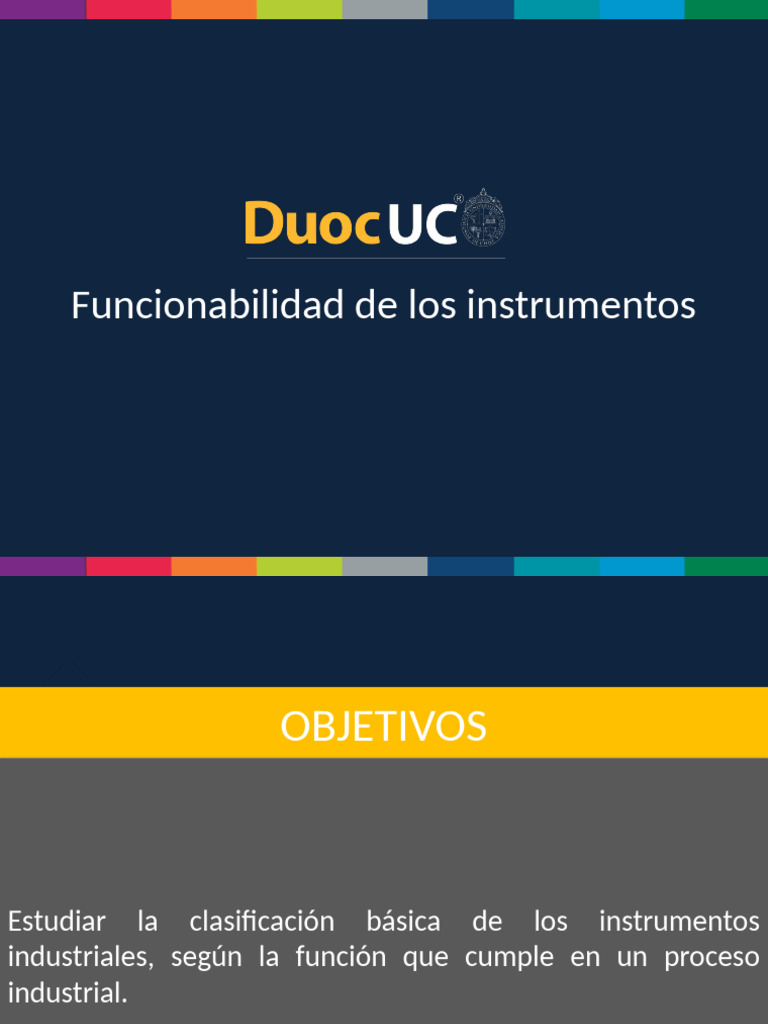 N°3 Funcionalidad de Los Instrumentos | PDF