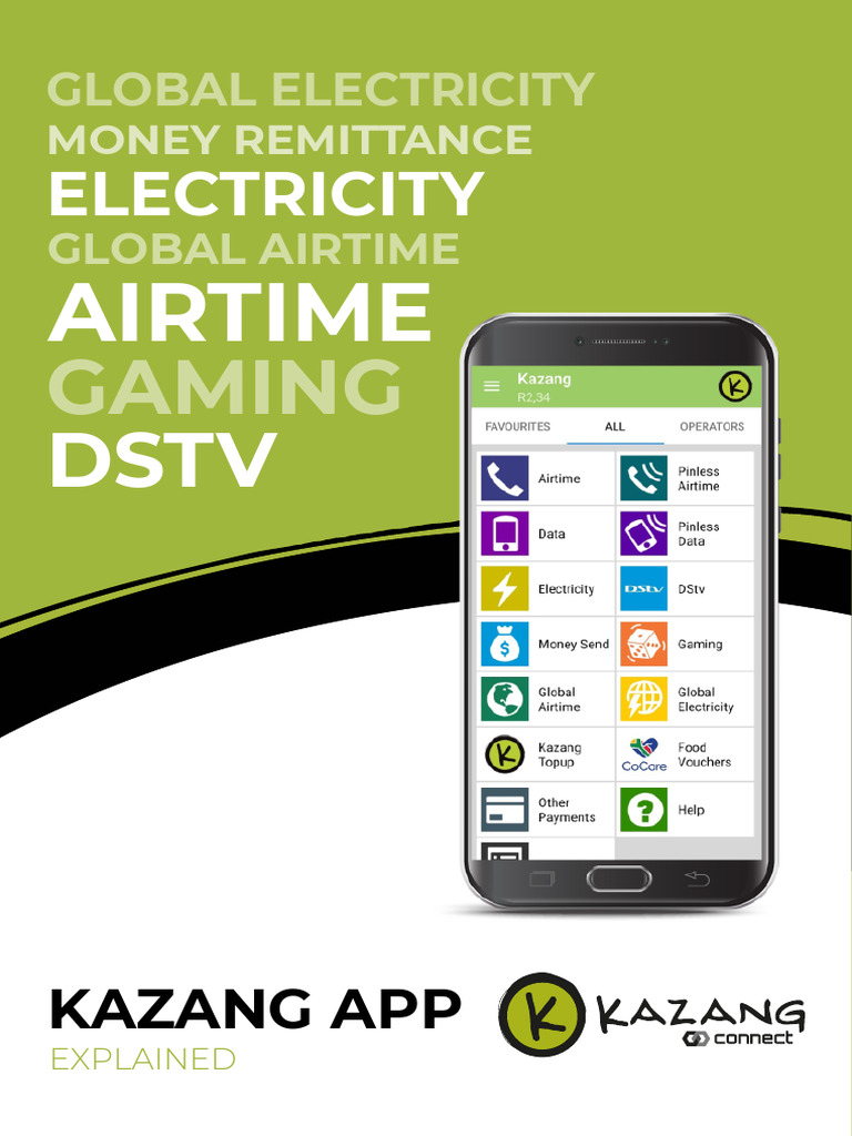 Kazang - 101 App Document 25 August | PDF | Mobile App | Computers