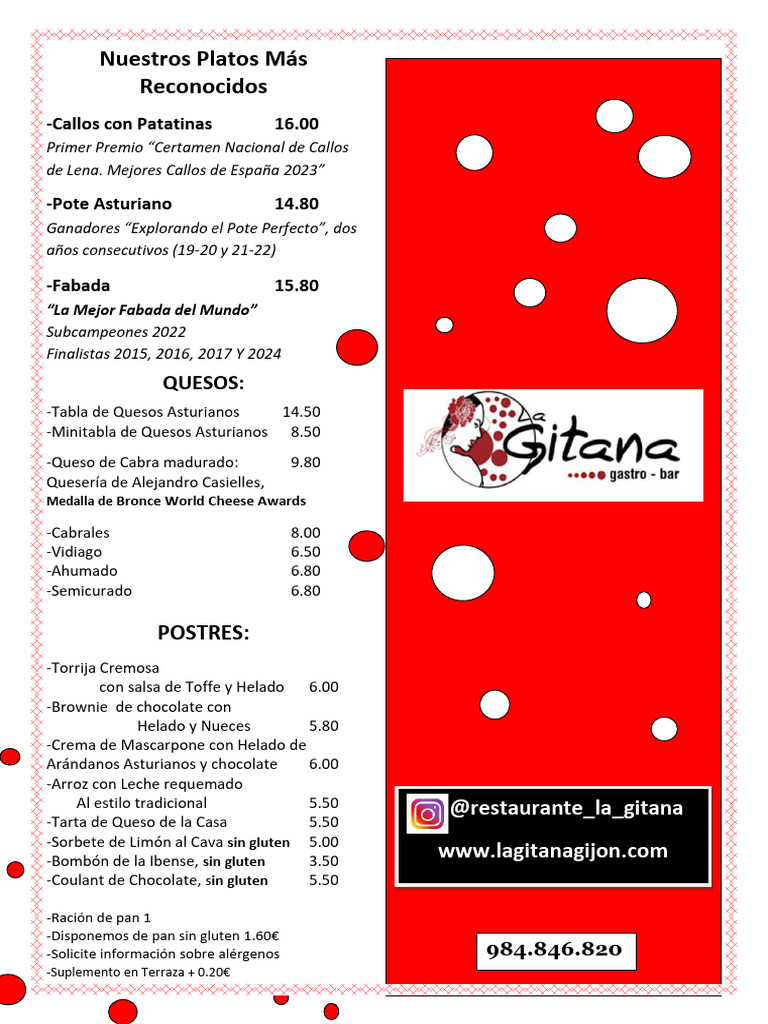 Carta La Gitana | PDF