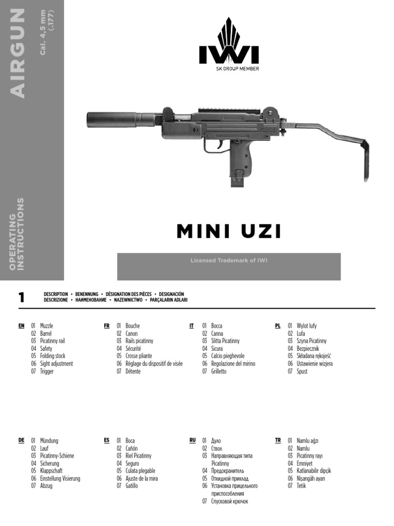 Manual Mini Uzi | PDF