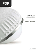 175564-210430 ANZ BI-MENTUM Surgical Technique-Updated | PDF | Hip | Drill