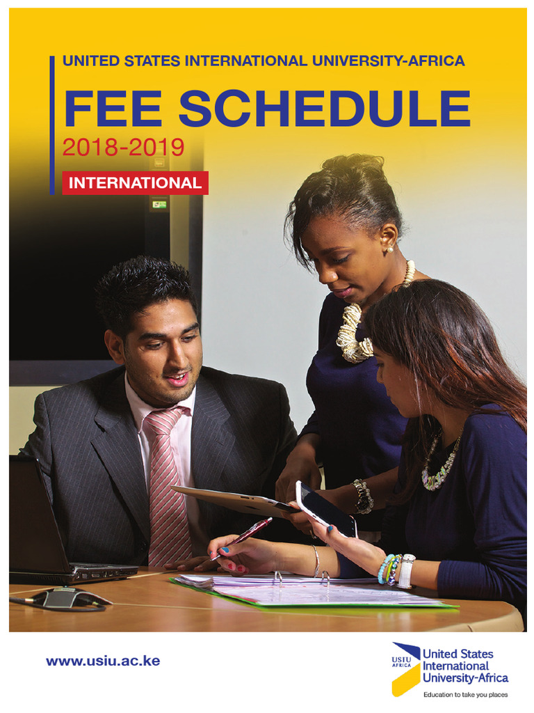 8a1ba706 Fee Structure 2018 2019 Internationa | PDF