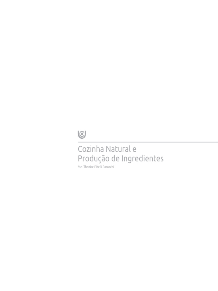 Pnee - Cozinha Natural e Produção de Ingredientes | PDF