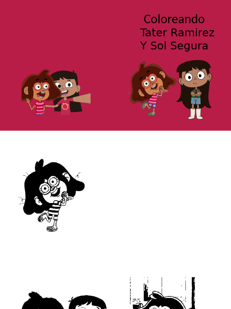 Libro de Colorear Tater Y Sol Segura Bffs | PDF