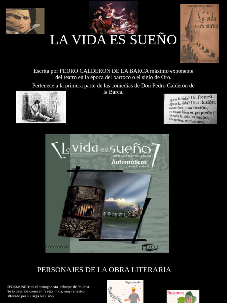 La Vida Es Sueño | PDF