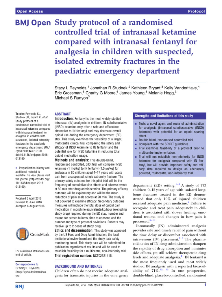 Stacy L Reynolds, Jonathan R Studnek, Kathleen Bryant, Kelly Vanderhave ...