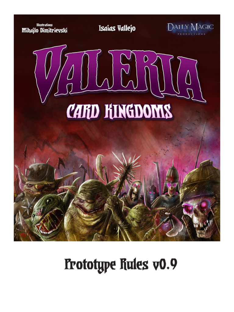 Valeria PNP Rules | PDF