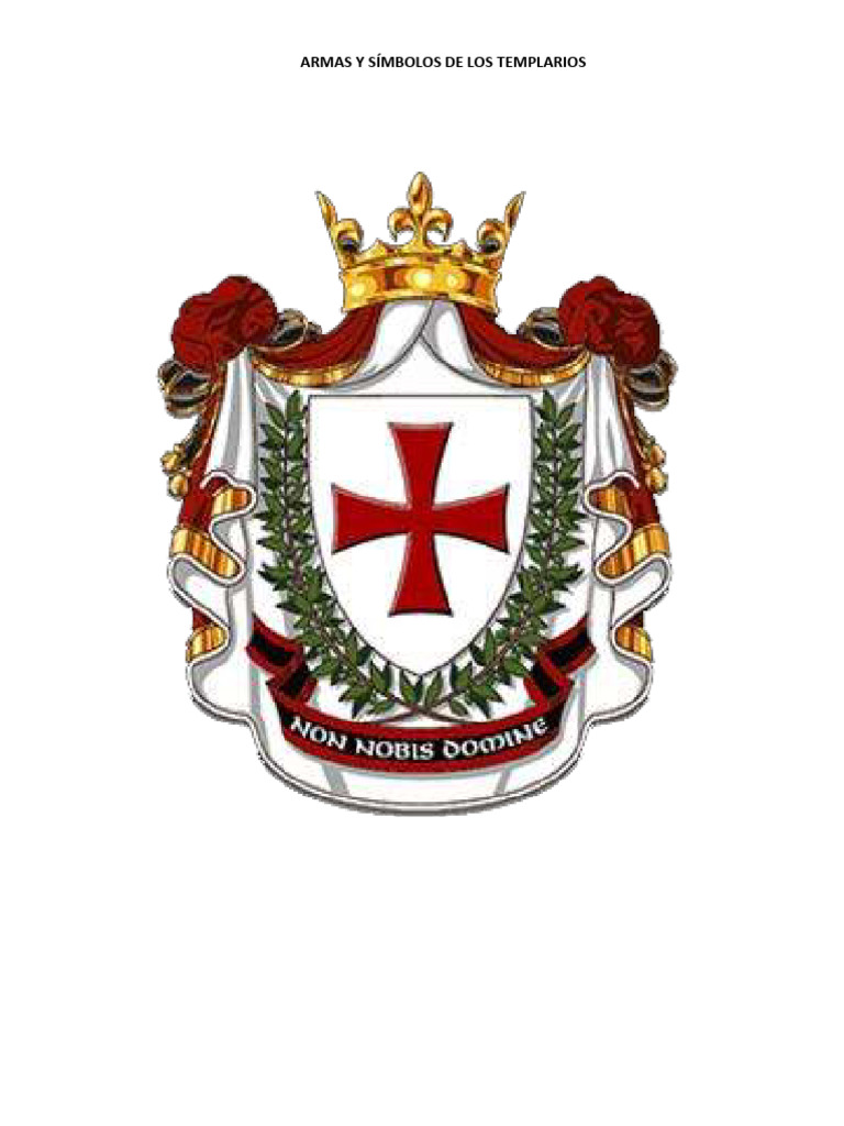 Armas y Simbolos Templarios | PDF