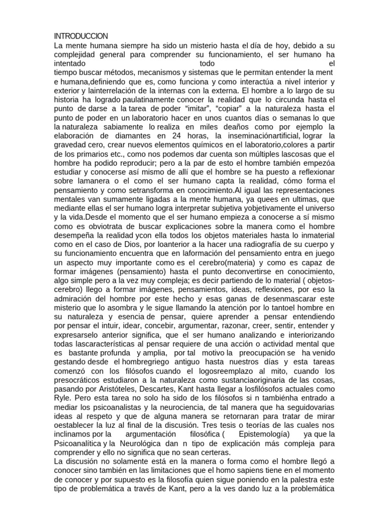 Involucion Humana | PDF