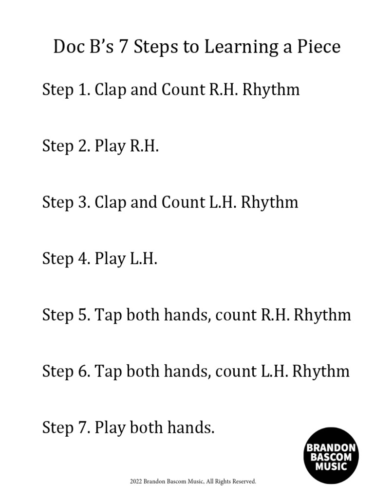 7 Steps Chart | PDF