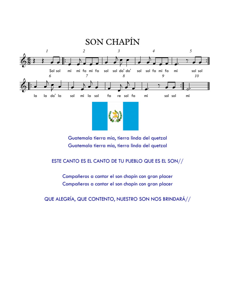 1ero Son Chapin | PDF