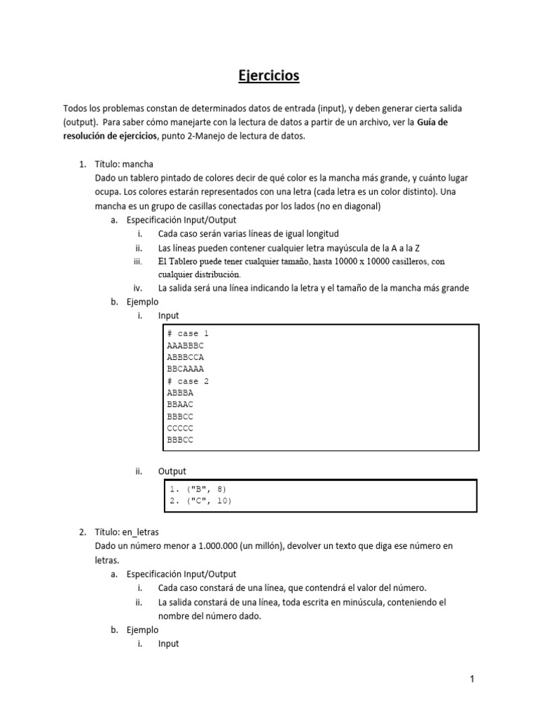 Msa-Ejercicios.v3 - 1 | PDF | Métodos y materiales de enseñanza