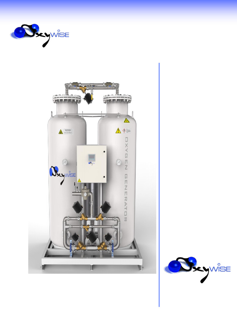 Oxywise - Oxygen Generator - Instruction Manual | PDF