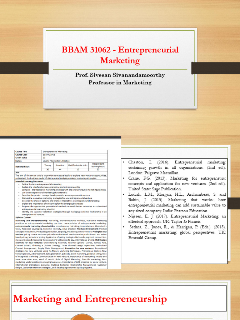 BBAM 31062 - Lesson 01 | PDF