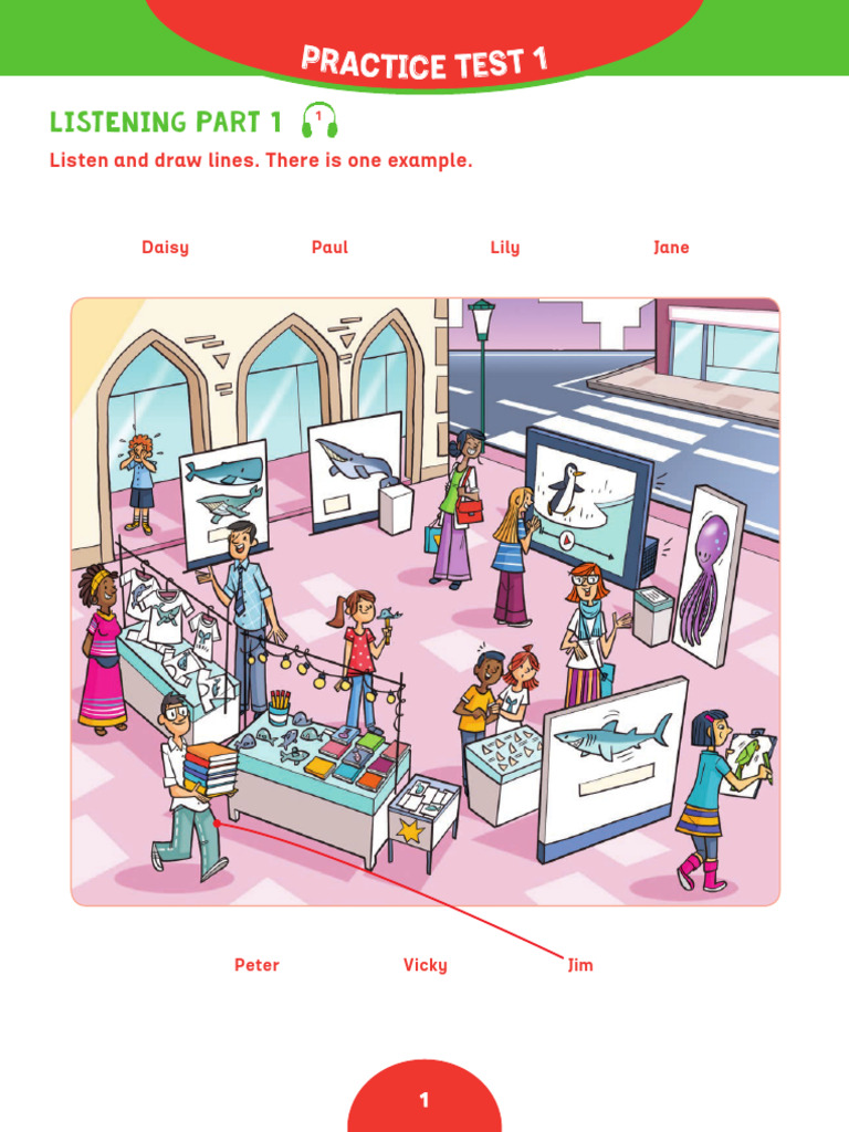 Test 1 - Yle Movers | PDF