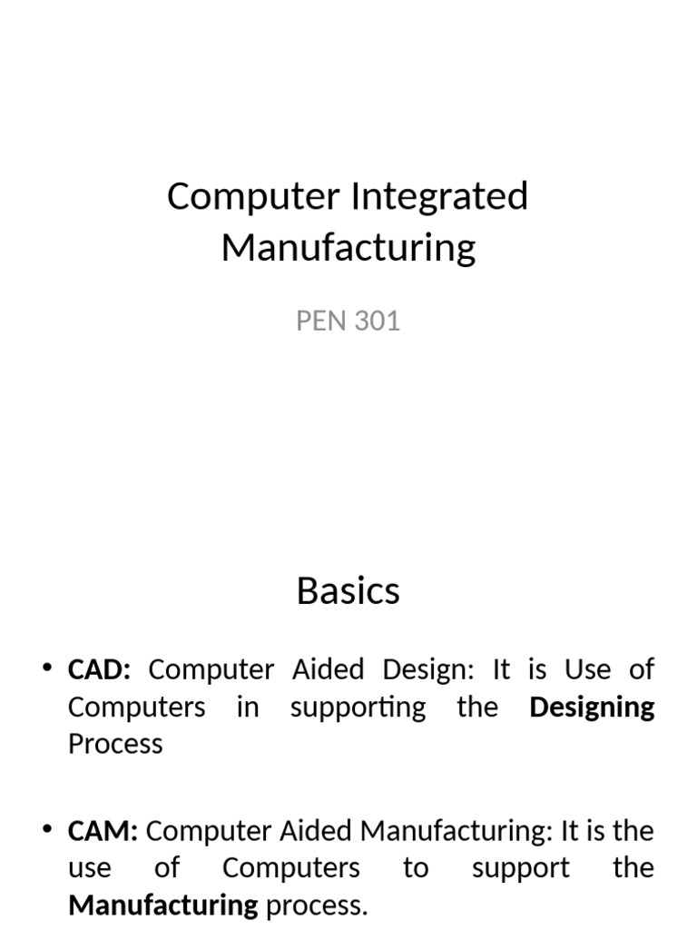 CIm Basics | PDF