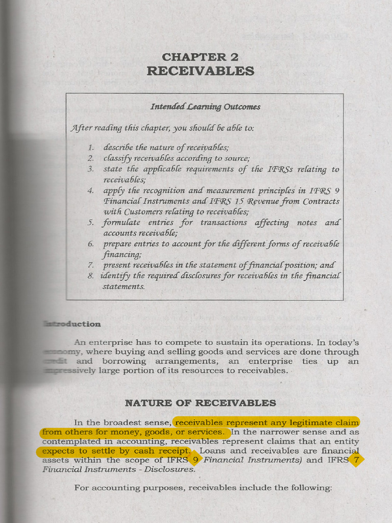 Ia1 Receivables | PDF